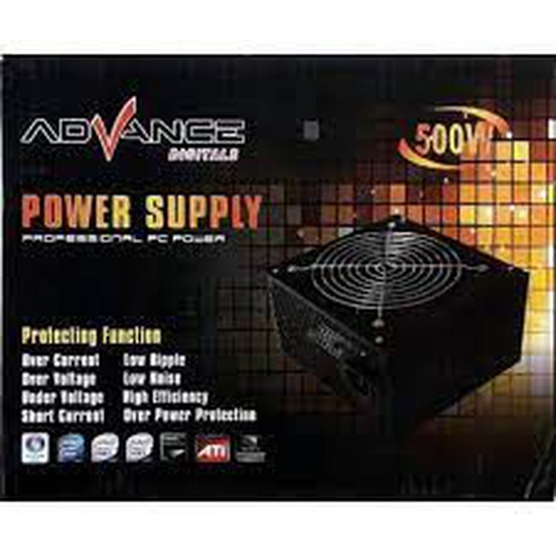 POWER SUPPLY ADVANCE 500W