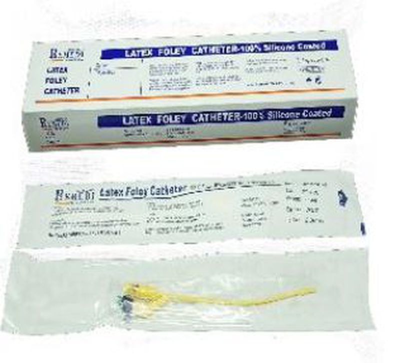 REMEDI LATEX FOLEY CATHETER 2 WAY 7 SIZE - 18Fr