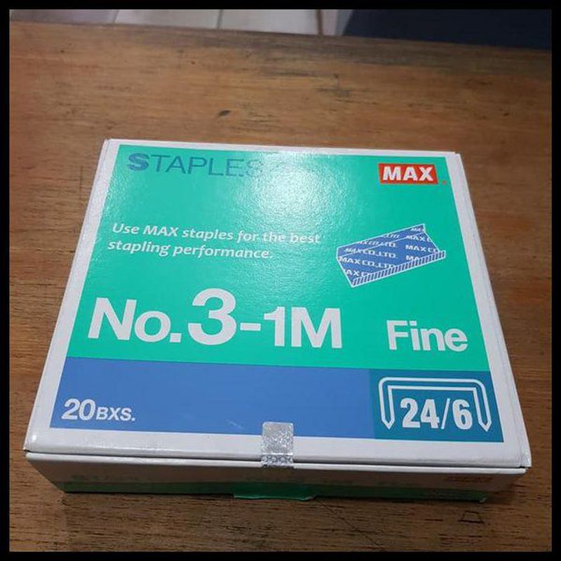 Isi Staples Max no 3 Length mm 24/6