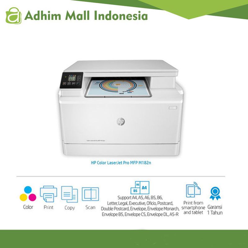 Printer HP Color LaserJet Pro MFP 182N