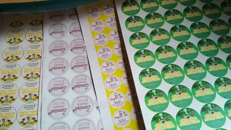 CETAK STIKER LABEL