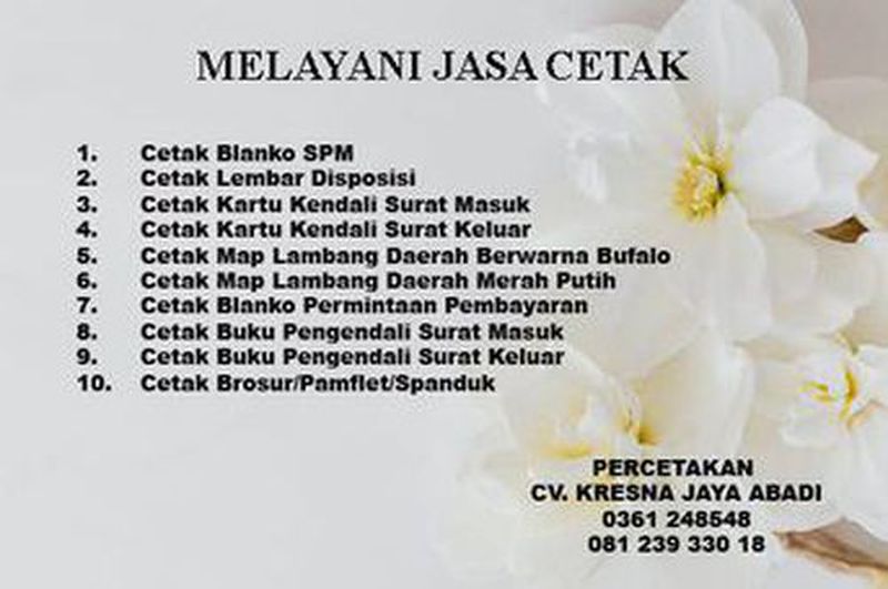 Cetak Cover DPA / DPPA