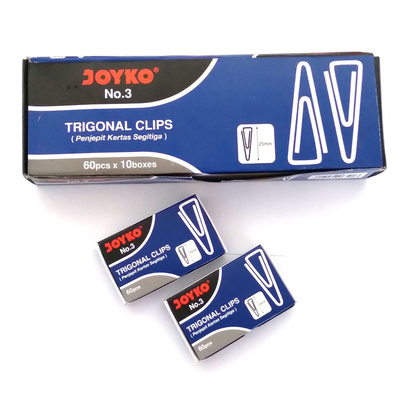 Paper Clip No. 3 Joyko (1 Box isi 10 Kotak kecil)