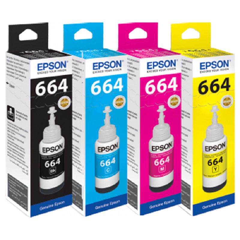 TINTA PRINTER EPSON 664 / T664 - Merah