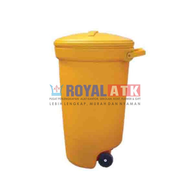 TONG SAMPAH RODA 120 LT YELLOW B T335Y MASPION 8990011151780