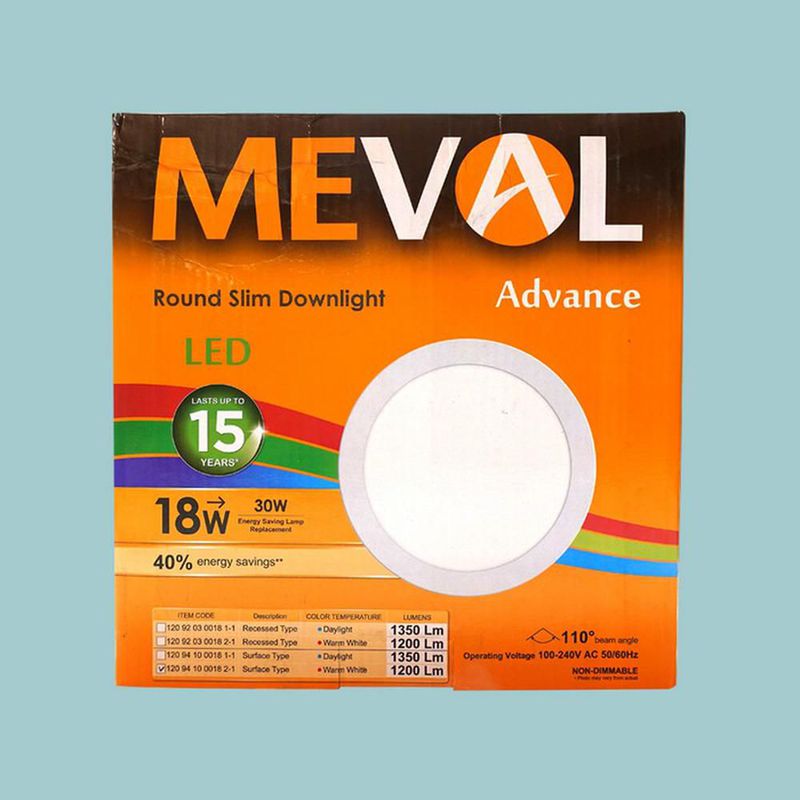 LAMPU PANEL MEVAL 18 Watt