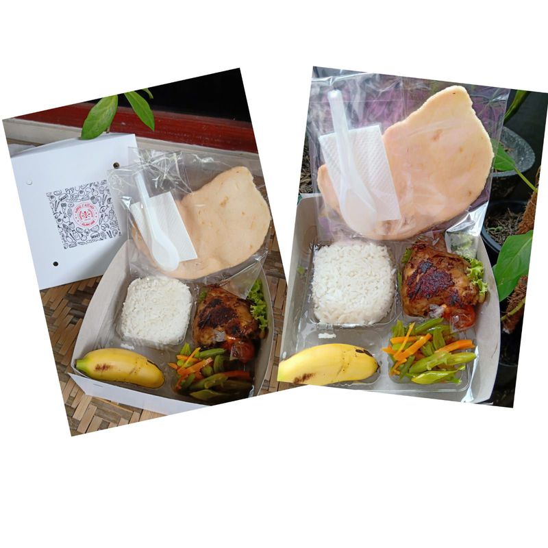 nasi box paket 1