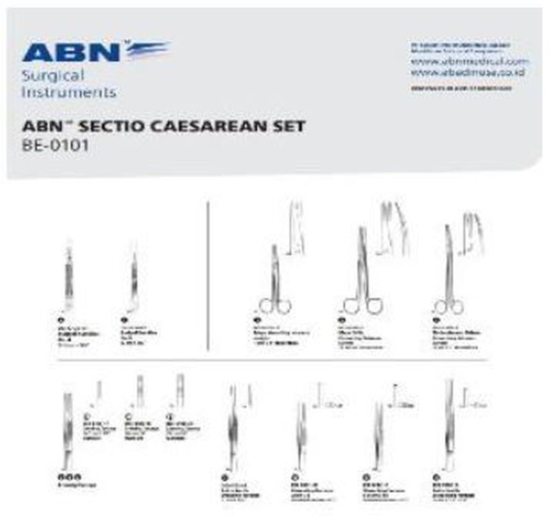 ABN Sectio Caesarean Set