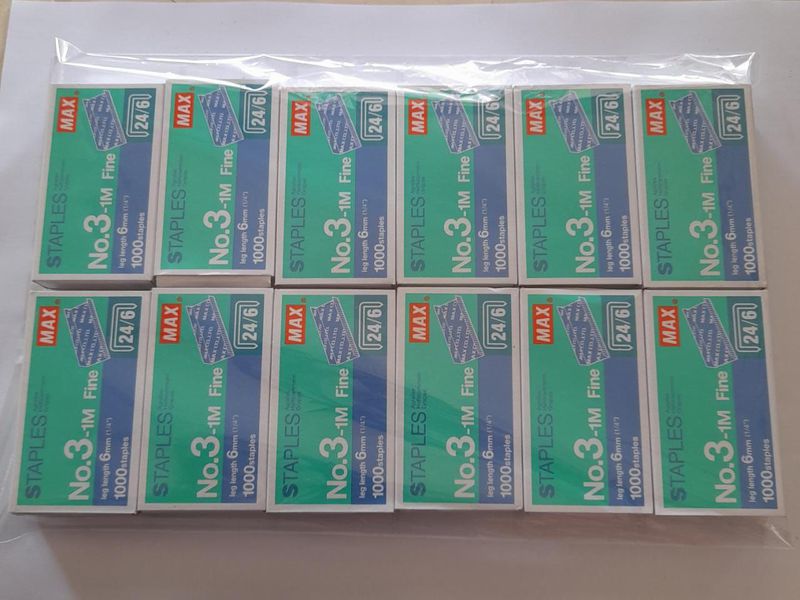 ISI STAPLES MAX NO.3 SERI 24/6 ( ISI 3 DOS )