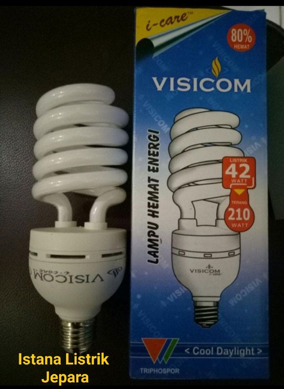 Lampu Spiral 42w Visicom