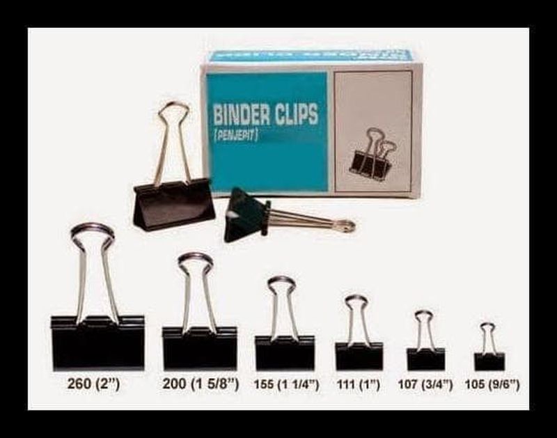 BINDER CLIP ZRM - 111