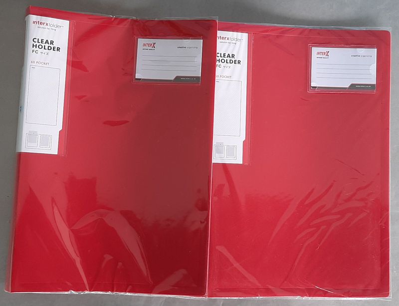 CLEAR HOLDER 60 POCKET