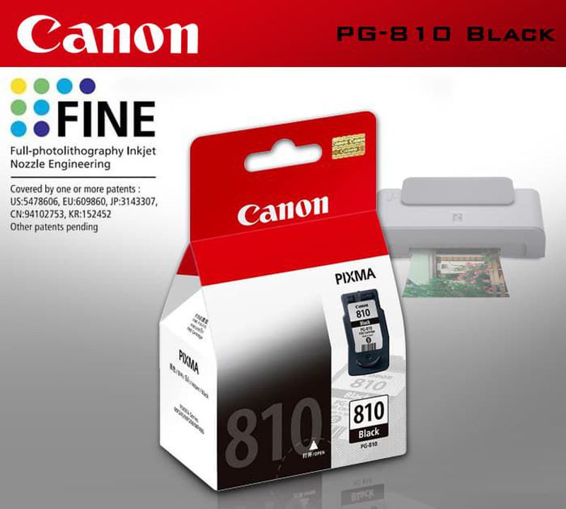 Tinta canon 810