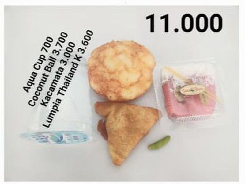 Paket Snack Rp. 11.000