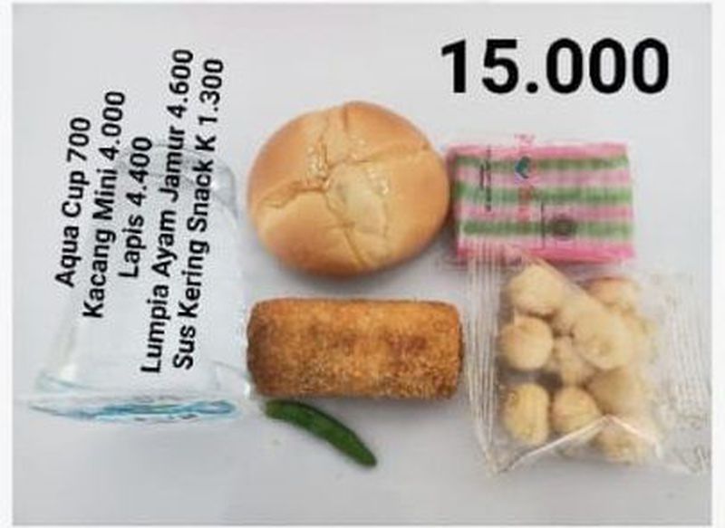 Paket Snack Rp. 15.000