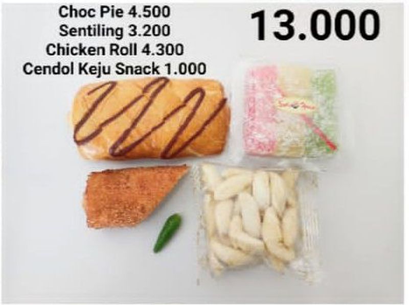Paket Snack Rp. 13.000