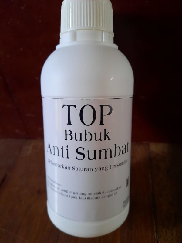 Top Bubuk Anti Sumbat Pelancar Saluran Air WC, Wastafel 400 gram