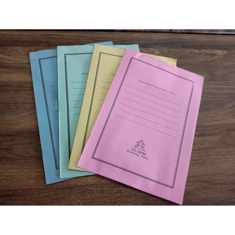 Stopmap Kertas/Map Kertas Kuda Lumping - Merah