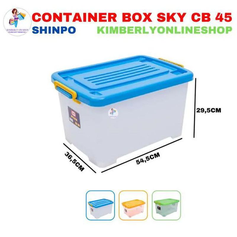 BOX CONTAINER PLASTIK SHINPO CB 45