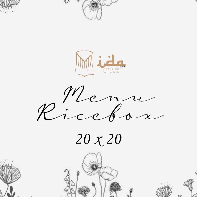 Menu Rice Box/ Nasi Kotak 20x20 Ida Catering Semarang - Menu 26