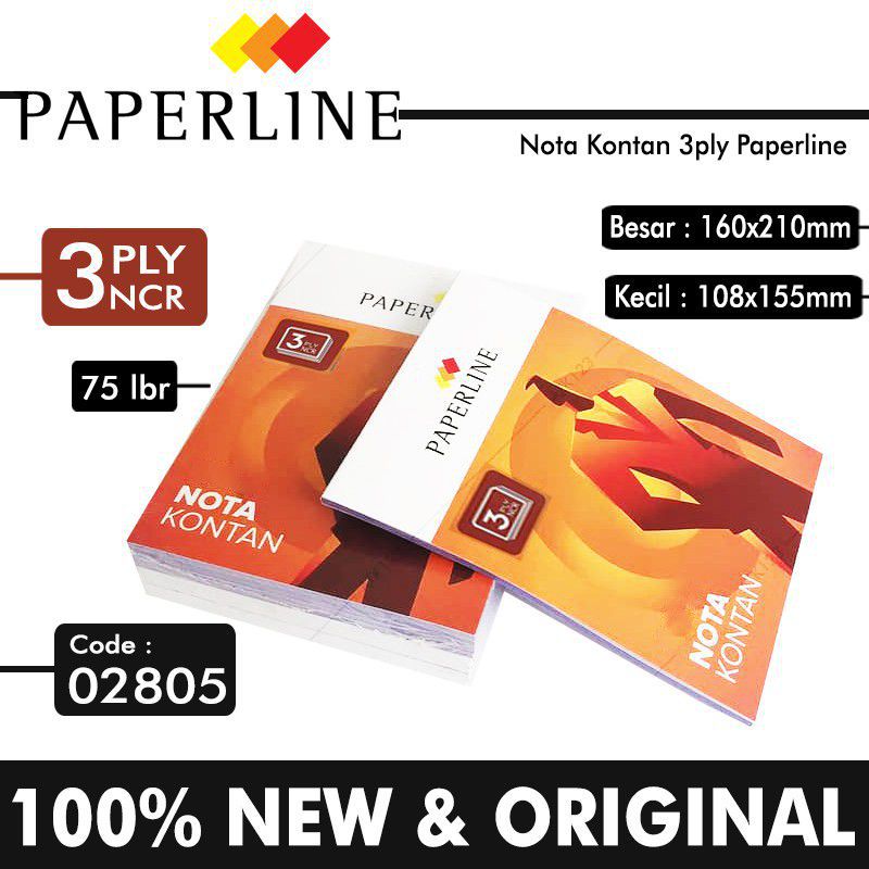 NOTA KECIL 3 PLY PAPERLINE