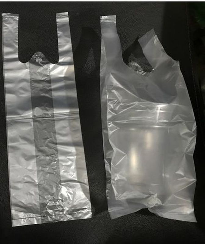 Plastik Plastic Kresek tempat Cup Gelas transparan putih