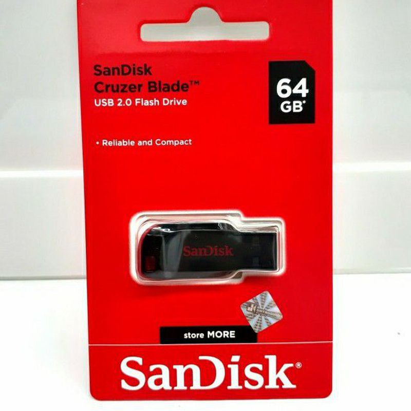 Flashdisk Sandisk 64GB Cruzer Blade