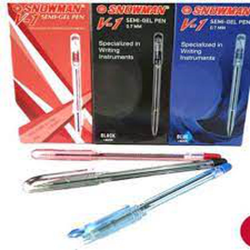 ballpoint snowman - V2