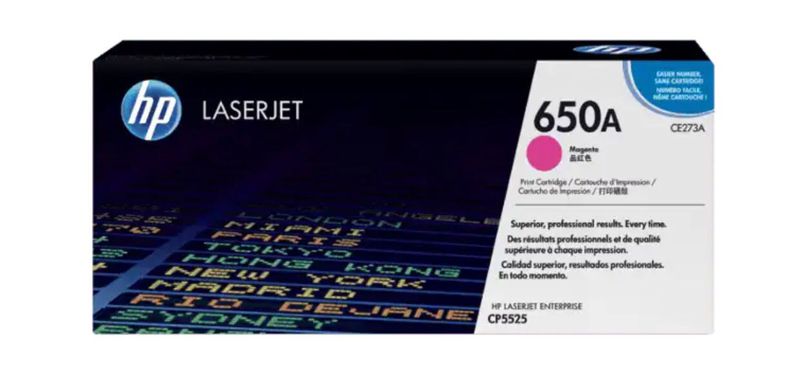 Toner HP LaserJet 650A Magenta Original - CE273A