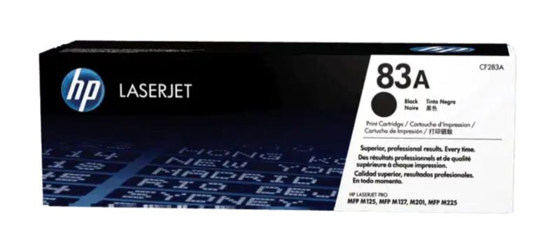 Toner HP LaserJet 83A Black Original - CF283A