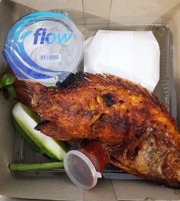 Paket 2. Ikan Bakar (makan+snack)