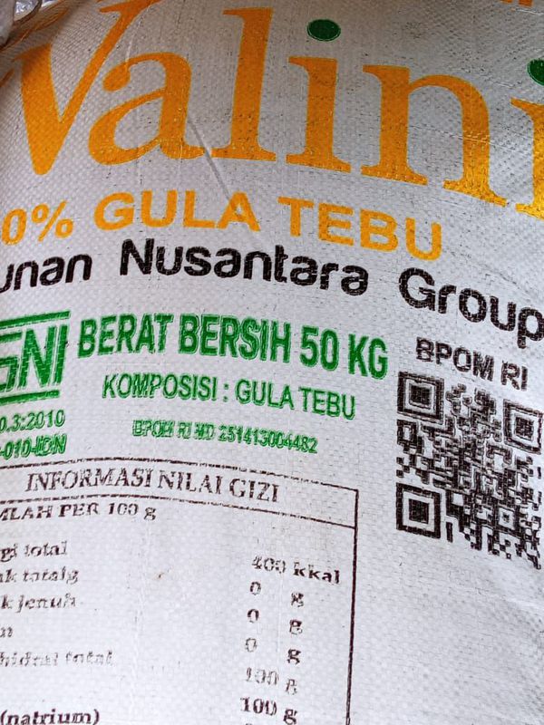 Walini Gula Pasir Kristal Putih 50 kg