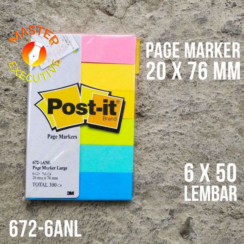 Post-it Page Marker - Penanda Buku