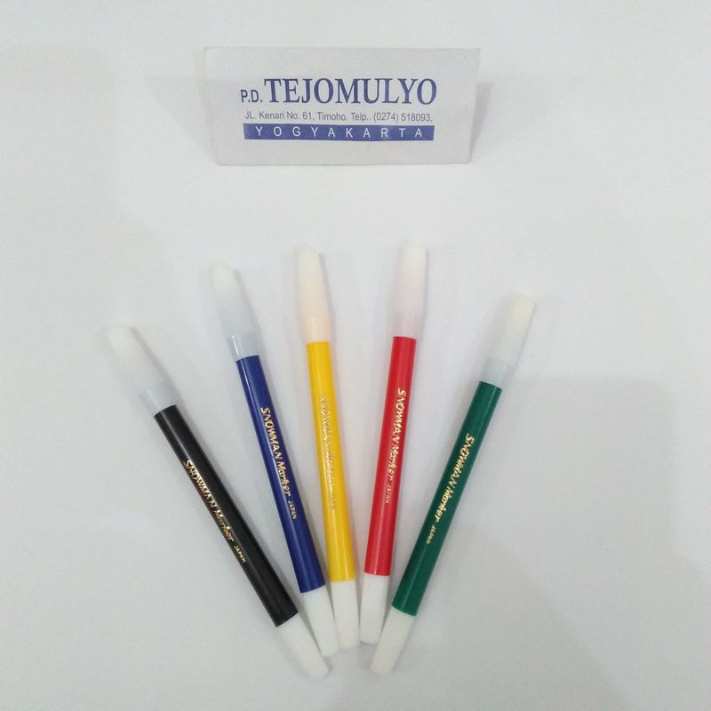 Spidol Snowman Kecil - Hitam