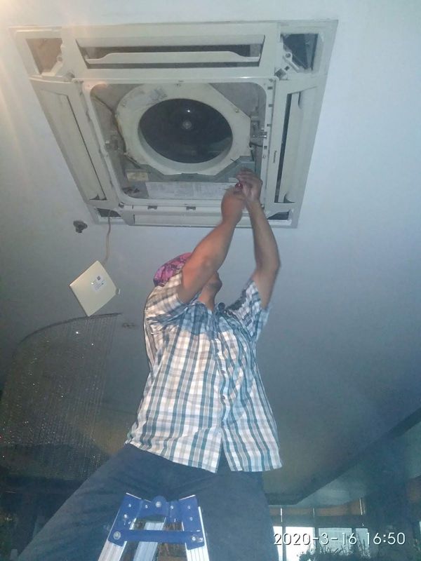 CLEANING / Cuci AC Cassette (3Pk. 4Pk. 5Pk. s/d 10Pk)