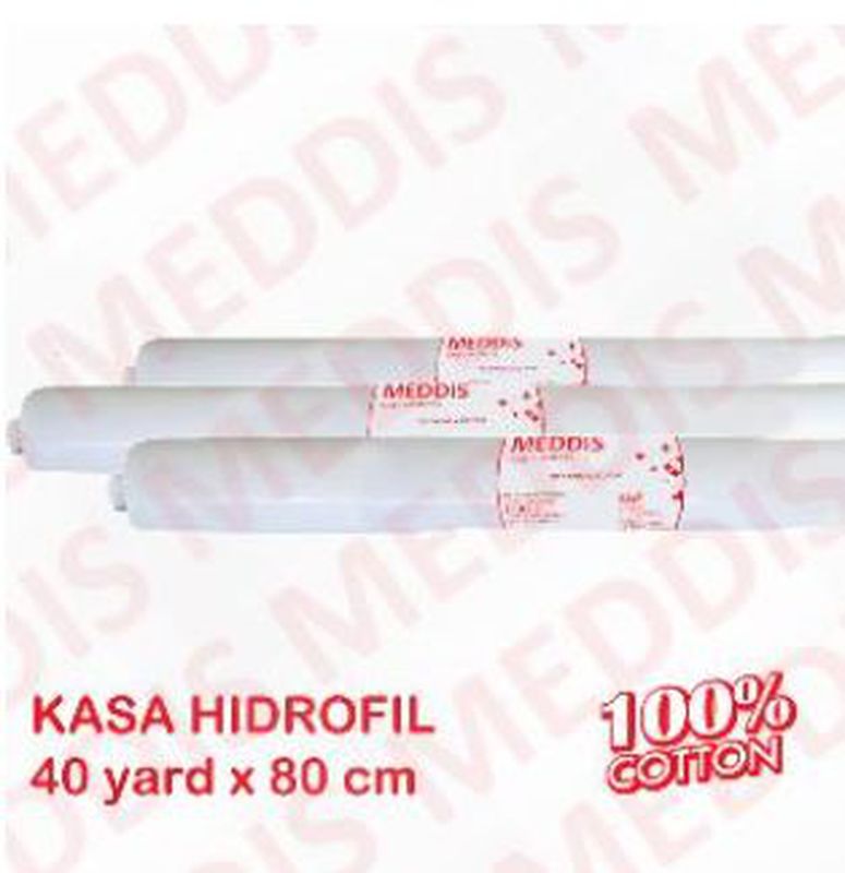 MEDDIS KASA HIDROFIL, 40 YARD X 80 CM