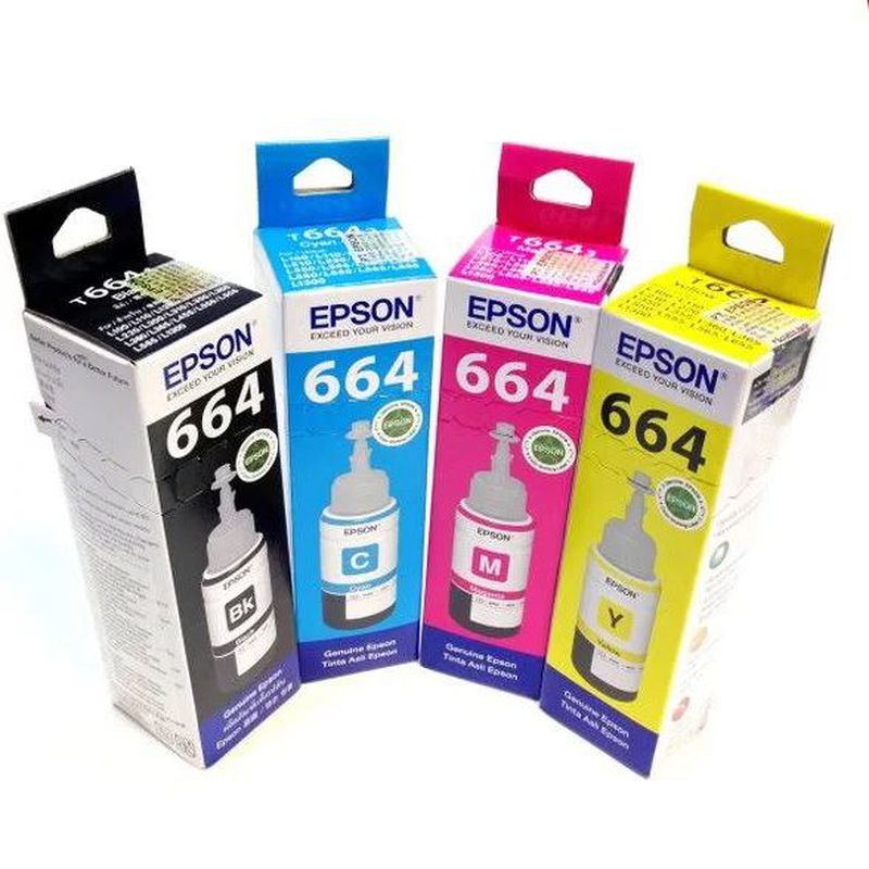 Tinta epson 664 L350 L355 L360 L365 L455