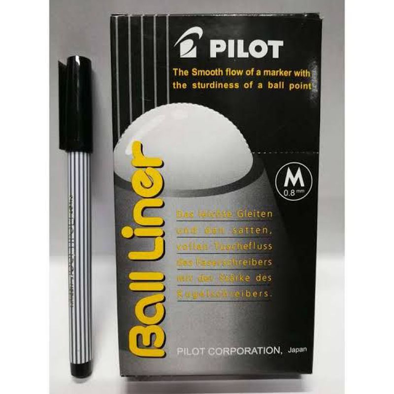 Pulpen Pilot - Hitam