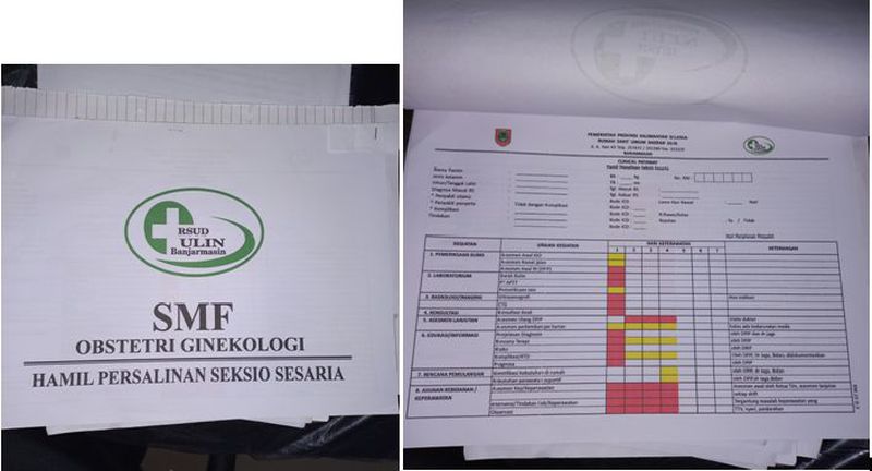 RM 10 D.3 CP - Hamil Persalinan Seksio Sesaria / SMF Obstetri Ginekologi 4lbr (A4) (buku)