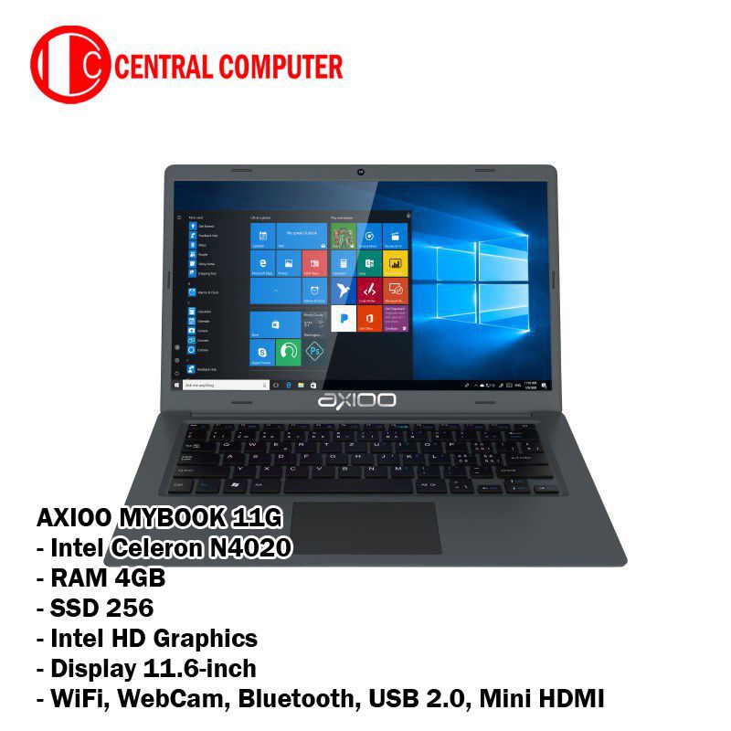 Axioo Mybook 11G ram 4gb ssd 256gb