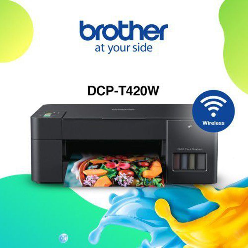 Printer Brother DCP T420 Wireless Original Ink