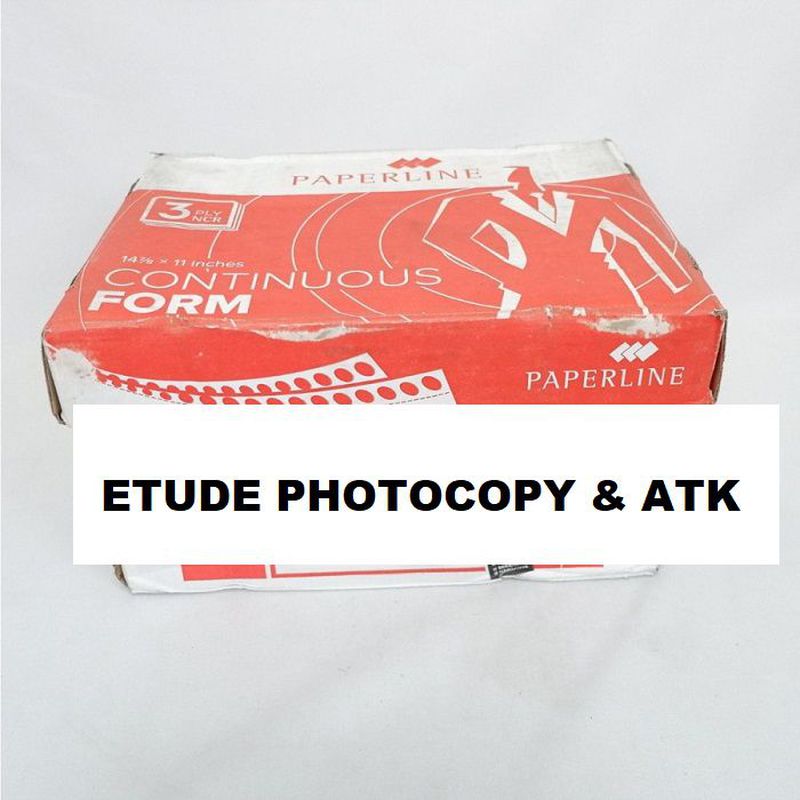 Kertas Continuous Form B3 Warna Paperline 3 Ply