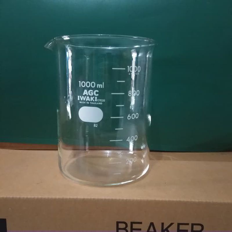 Beaker Glass 1000 ml dan 500 ml - 1000 Ml