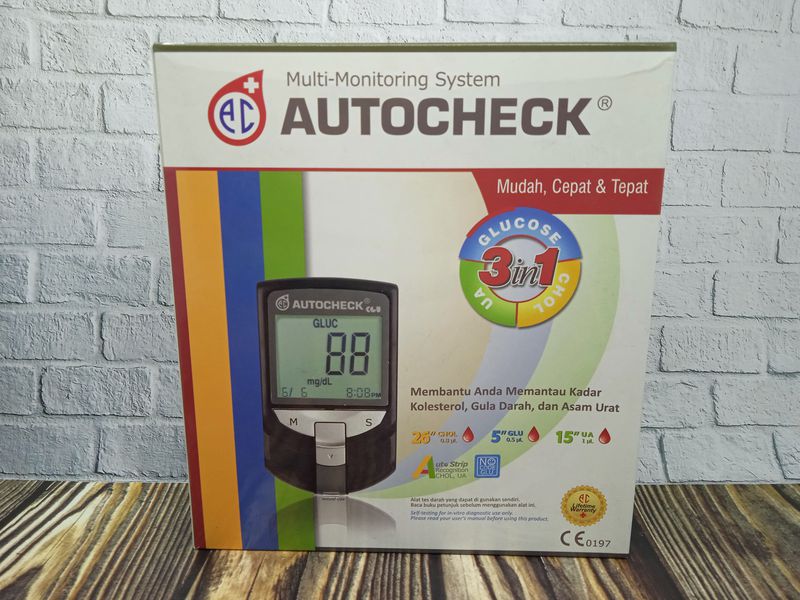 Alat Autocheck GCU(Glucosa,Cholesterol,Urid Acid)