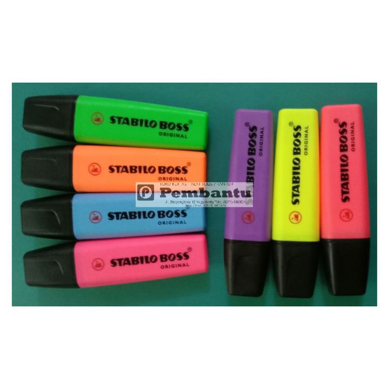 STABILLO BOSS - Biru