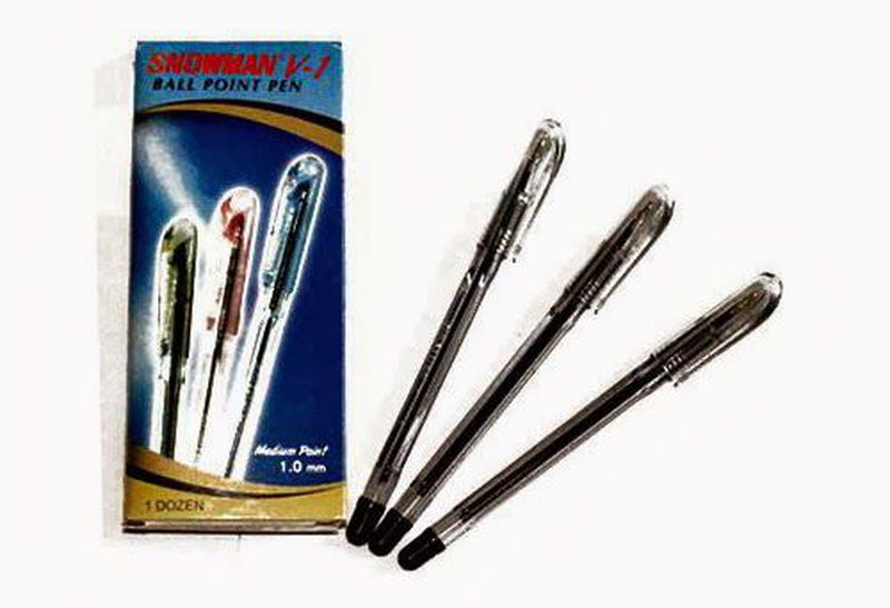 Ballpoint Snowman V1