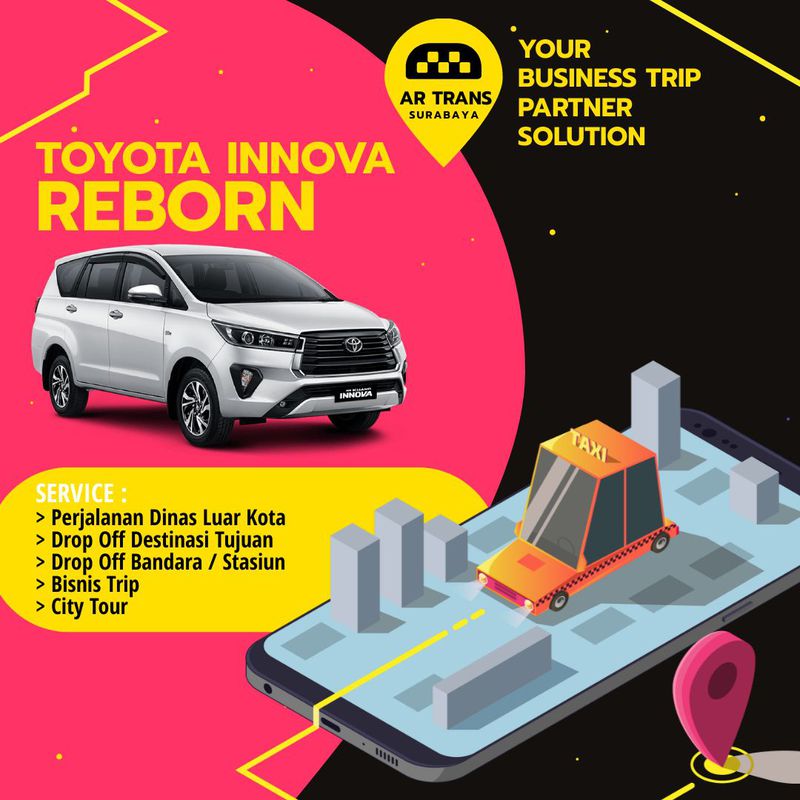 Sewa Mobil Innova Reborn + Driver - 5 Hari