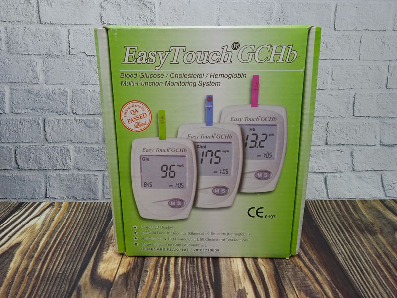Alat EasyTouch GCHB(Glucosa,Cholesterol,Hemoglobin)