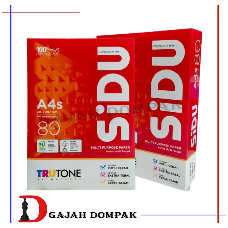 KERTAS HVS 80 gsm A4s