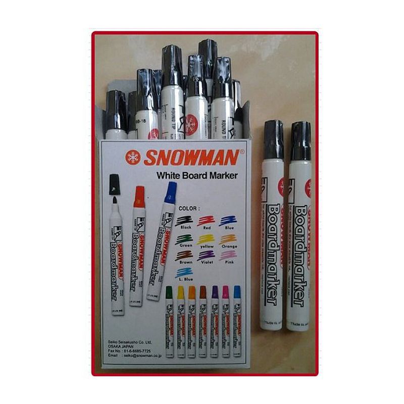 spidol snowman boardmarker